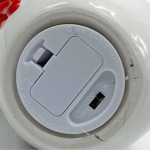 Mr. Christmas | Holiday | Mr Christmas Light Up Snowman Ceramic Holiday ...